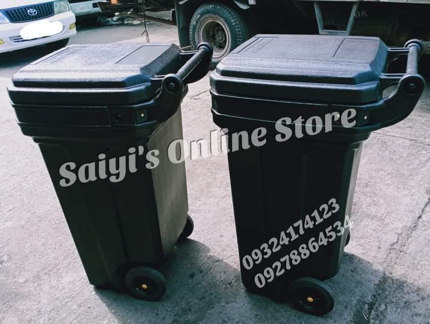 150Liters ROLLER KING W/WHEELS SEGREGATION TRASH BIN, Furniture & Home ...