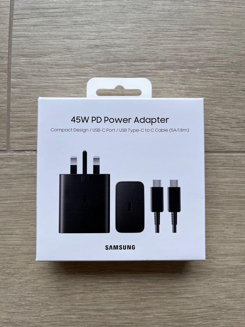 Samsung 45W PD Charger (USB-C), Mobile Phones & Gadgets, Mobile & Gadget Accessories, Chargers ...