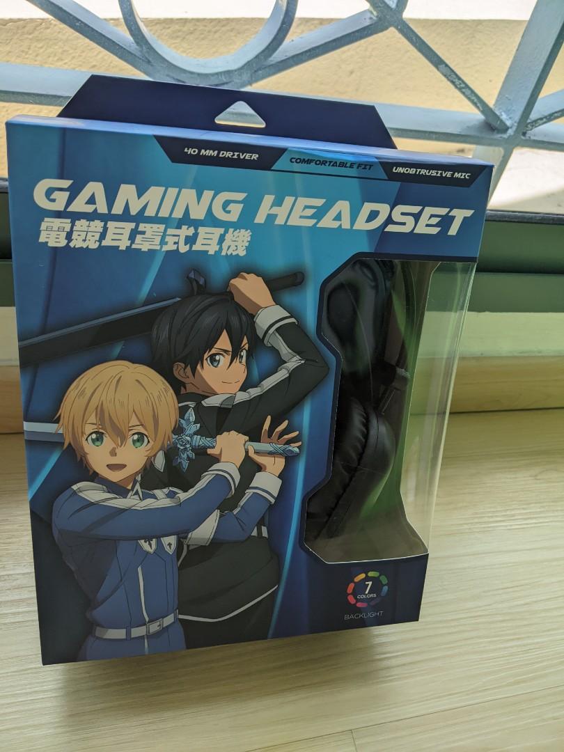 SAO Alicization Gaming Headset, Audio, Headphones & Headsets on Carousell