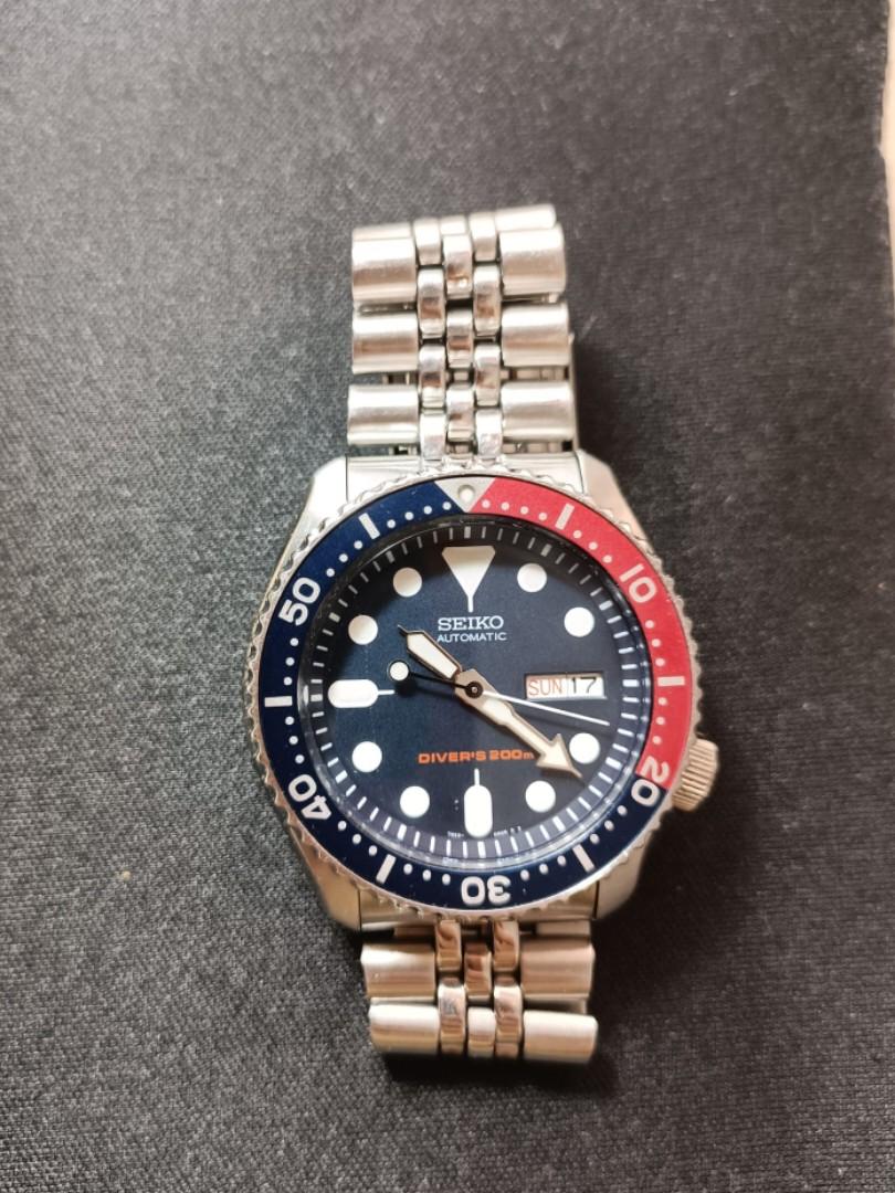 Seiko SKX009K (Pepsi), Luxury, Watches on Carousell