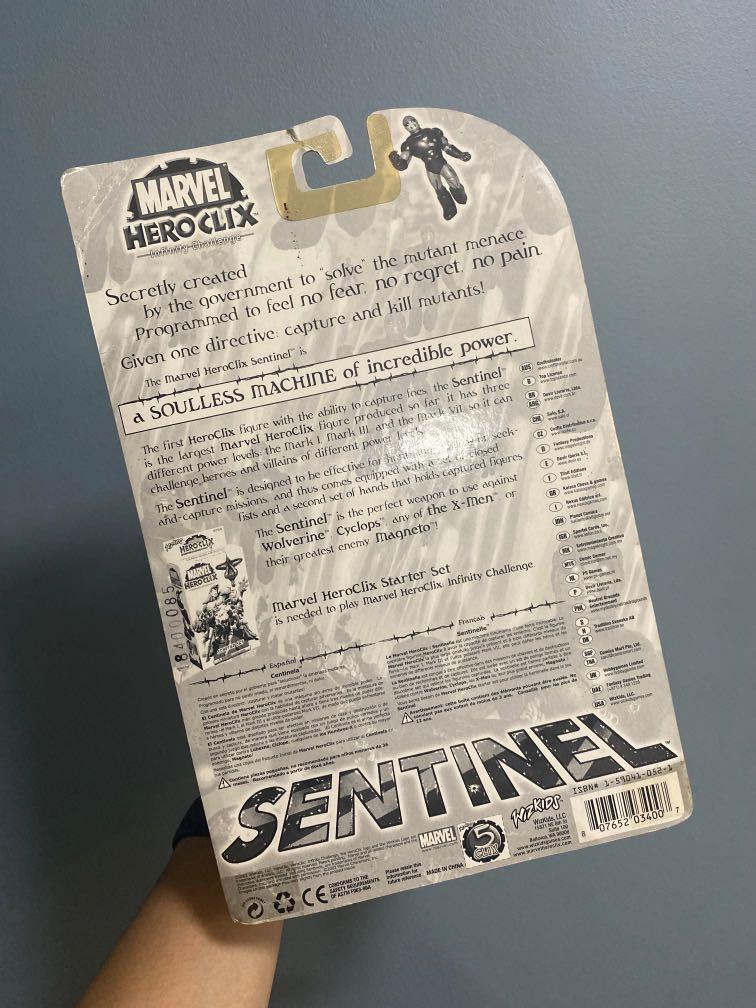 Sentinel Marvel HEROCLIX, Hobbies & Toys, Toys & Games on Carousell