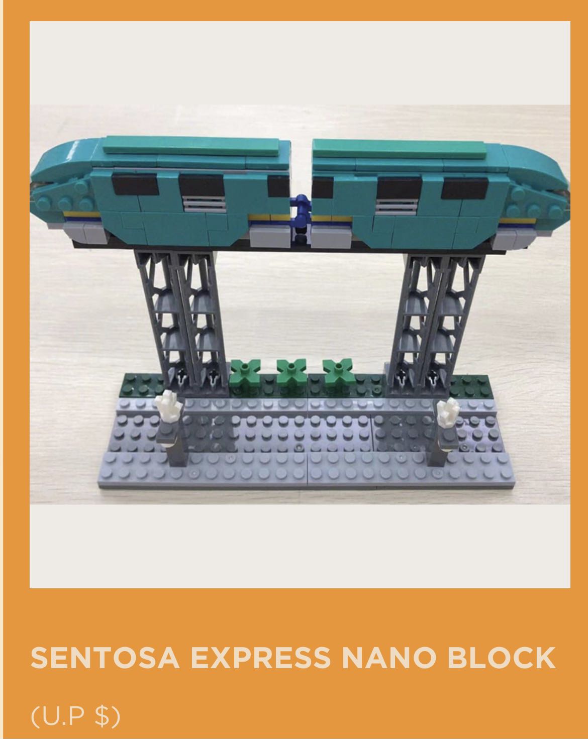 Sentosa express nano block, Hobbies & Toys, Toys & Games on Carousell