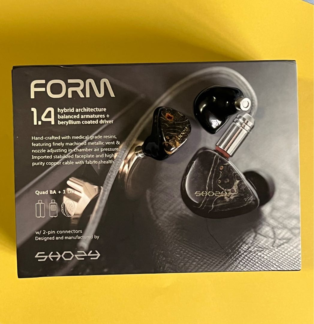 Shozy Form 1.4, Audio, Earphones on Carousell