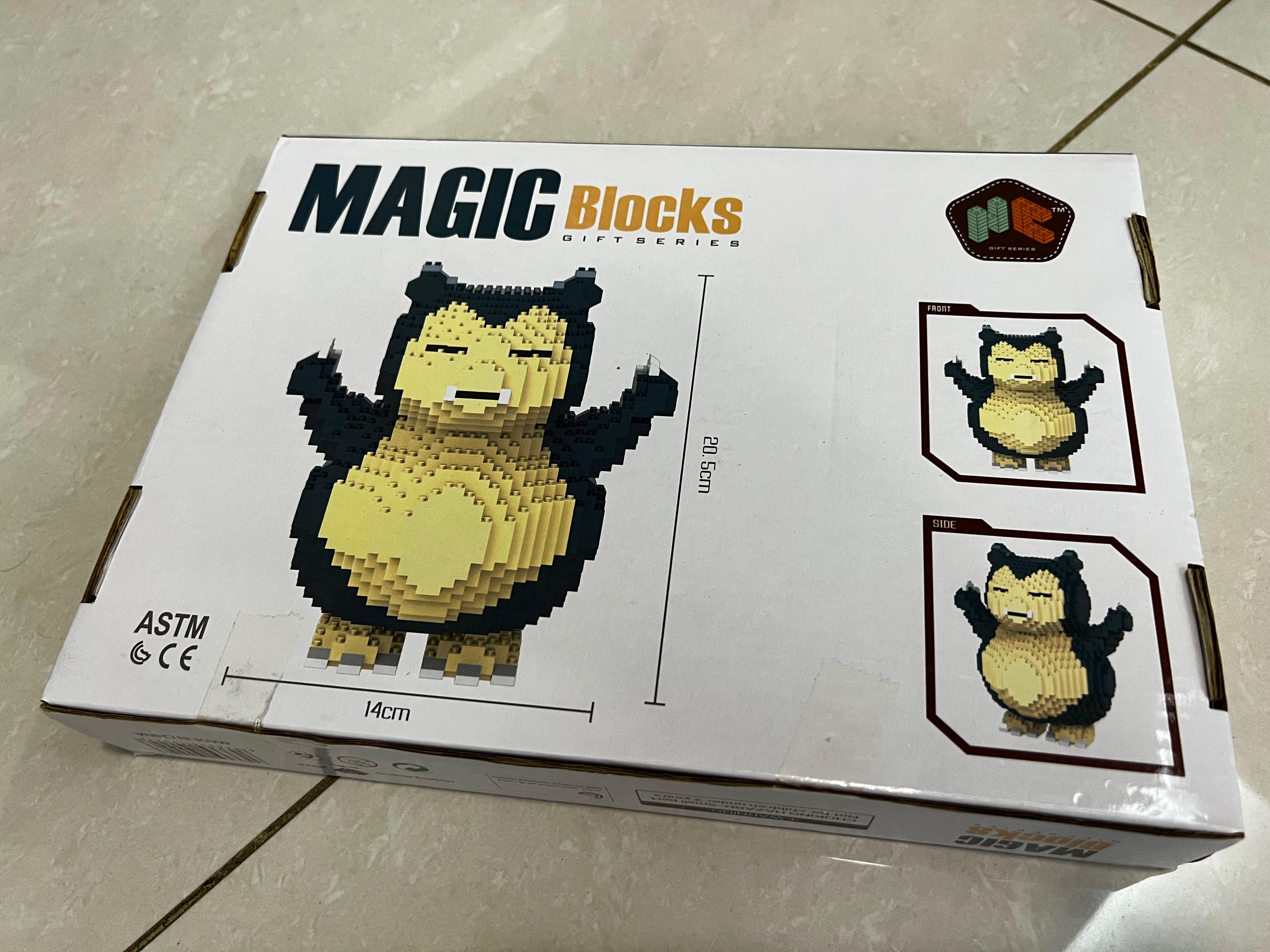 Snorlax building block set, Hobbies & Toys, Toys & Games on Carousell