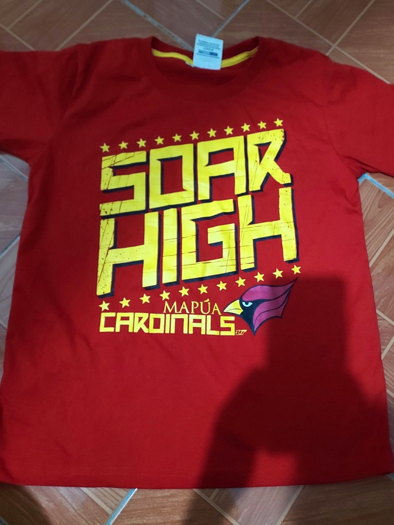 Soar High Mapua Cardinals T-shirt, Men's Fashion, Tops & Sets, Tshirts ...