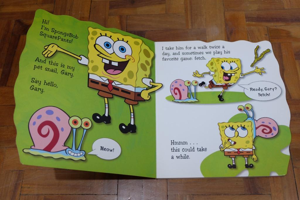 Spongebob: Meet My Friends! Board Book, Hobbies & Toys, Books ...