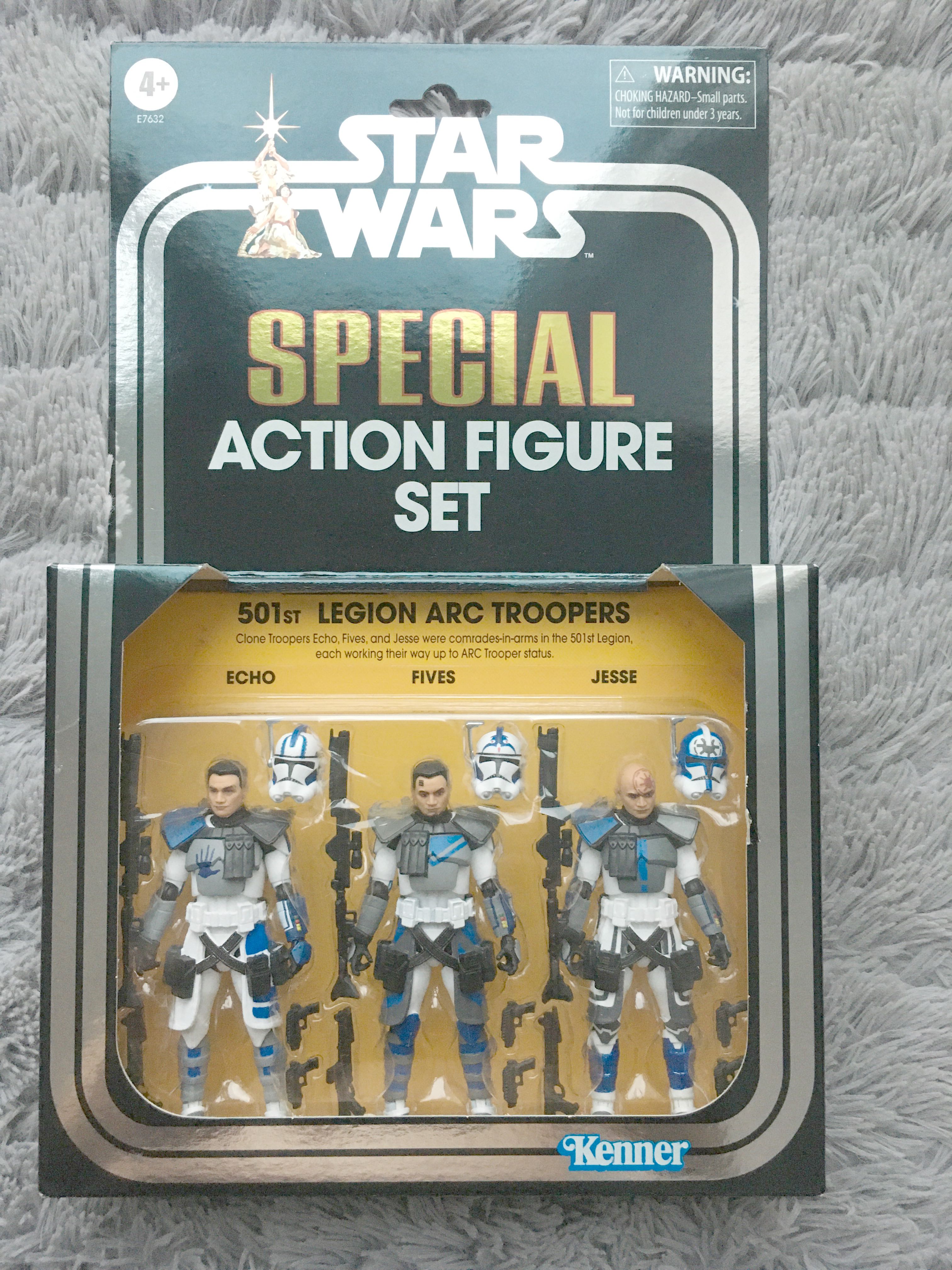 Star Wars TVC 3.75 Special Action Figure Set - 501st Legion ARC ...
