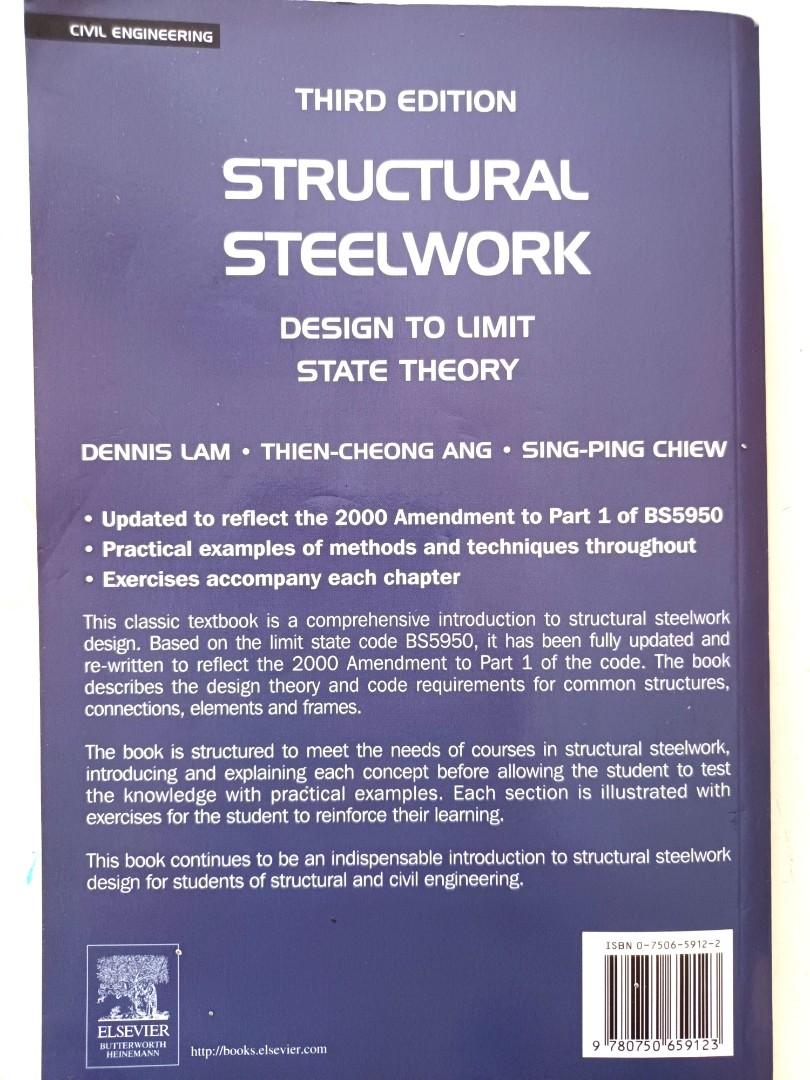Structural Steelwork - Design to Limit State Theory (3rd edition ...