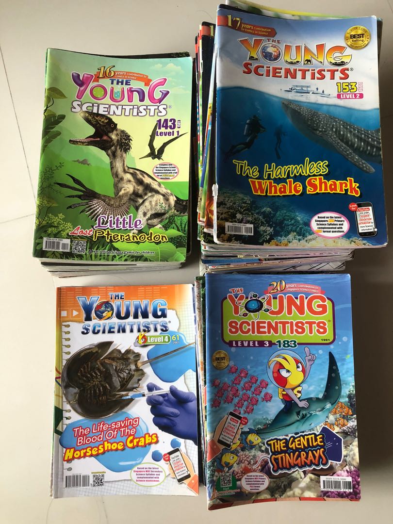 The young scientists level 1 2 3 4, Hobbies & Toys, Books & Magazines ...