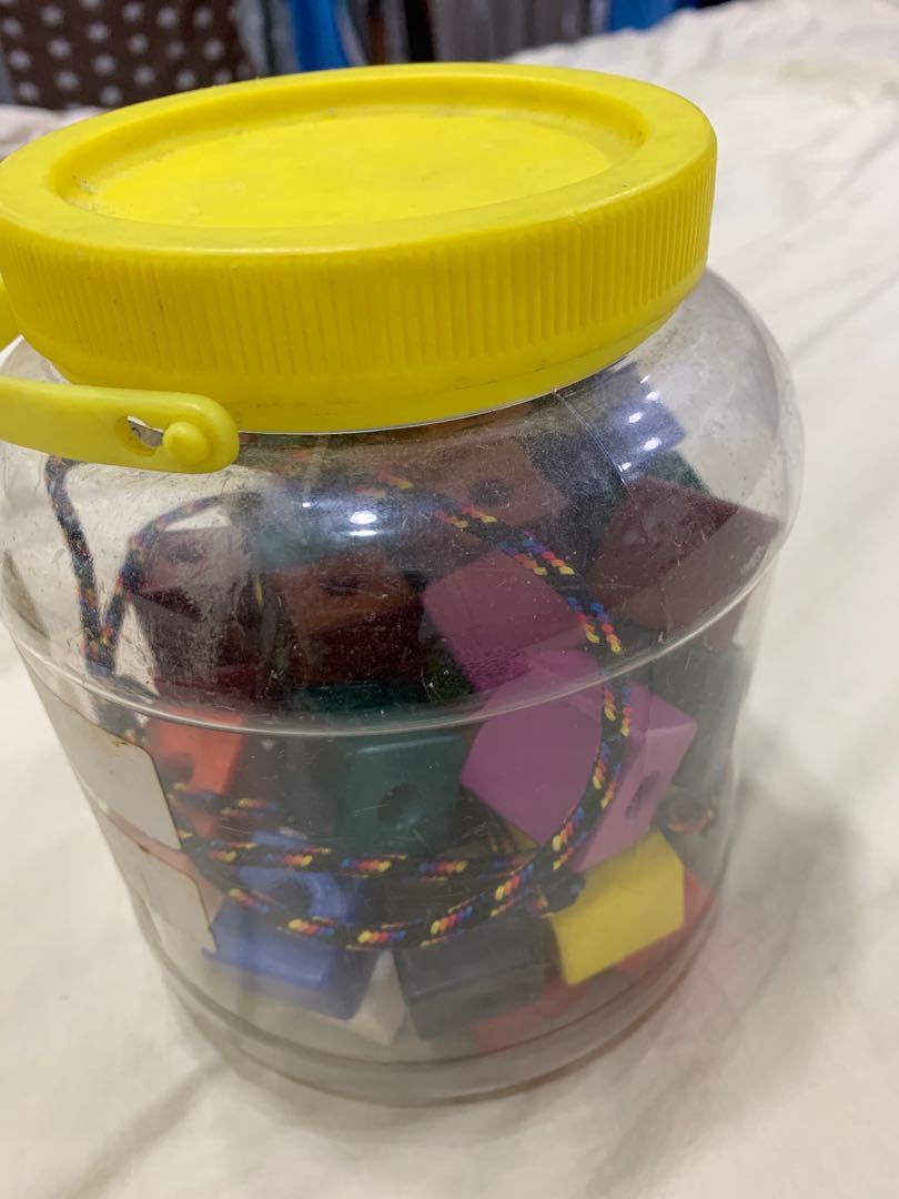 Threading cubes - Growing Fun, Babies & Kids, Infant Playtime on Carousell