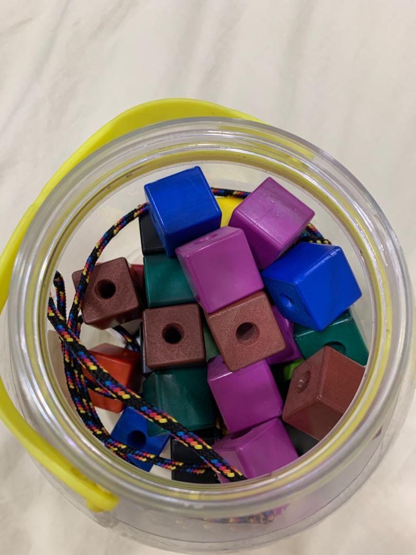 Threading cubes - Growing Fun, Babies & Kids, Infant Playtime on Carousell