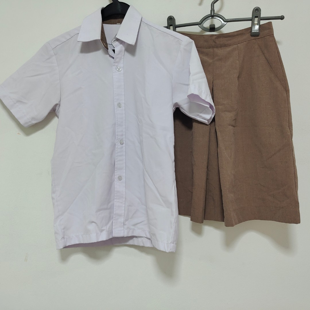 Tmjc girl school uniform, Women's Fashion, Dresses & Sets, Sets or ...