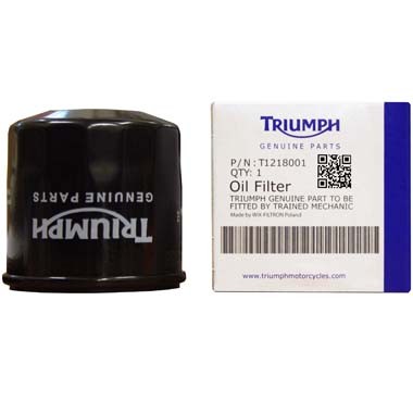 Triumph Motorcycle OEM Oil Filter, Motorcycles, Motorcycle Accessories ...