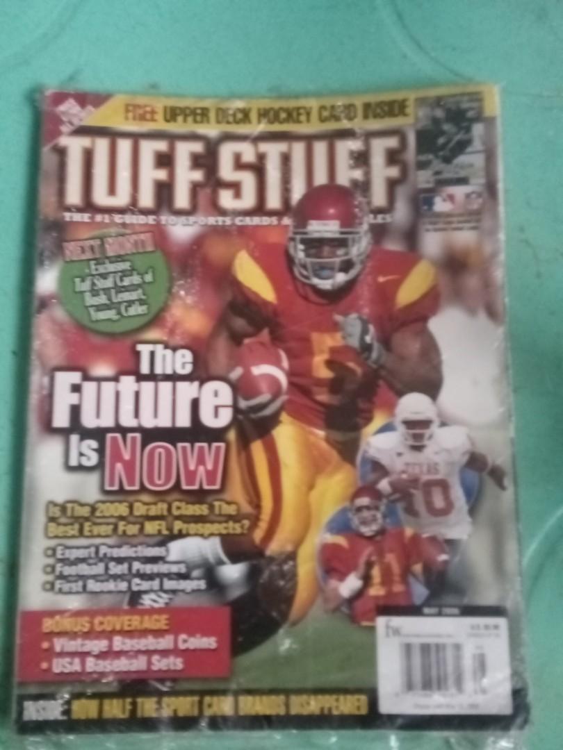 Tuff stuff magazine reggie bush cover may 2006 issue, Hobbies & Toys ...
