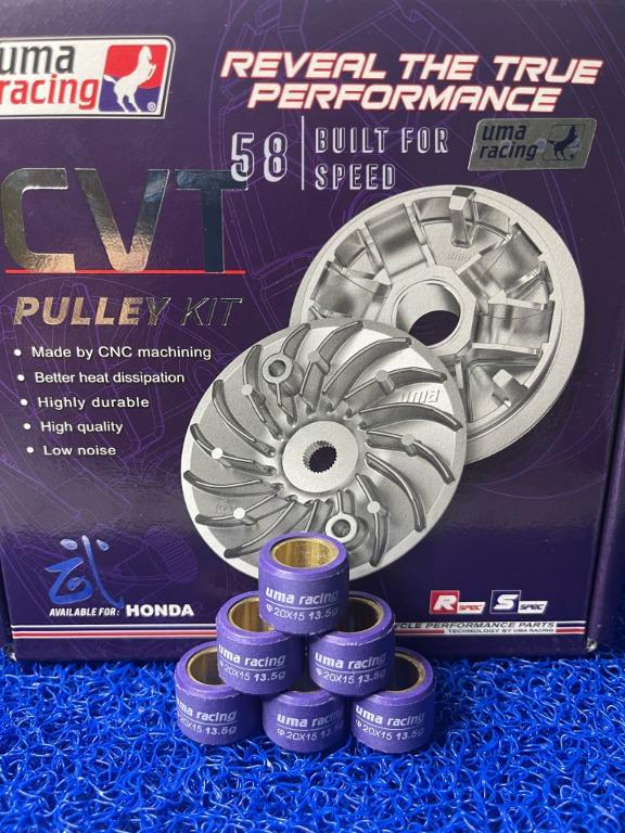 UMA RACING CVT PULLEY SET WITH DRIVE FACE HONDA VARIO 125 / VARIO 150 ...