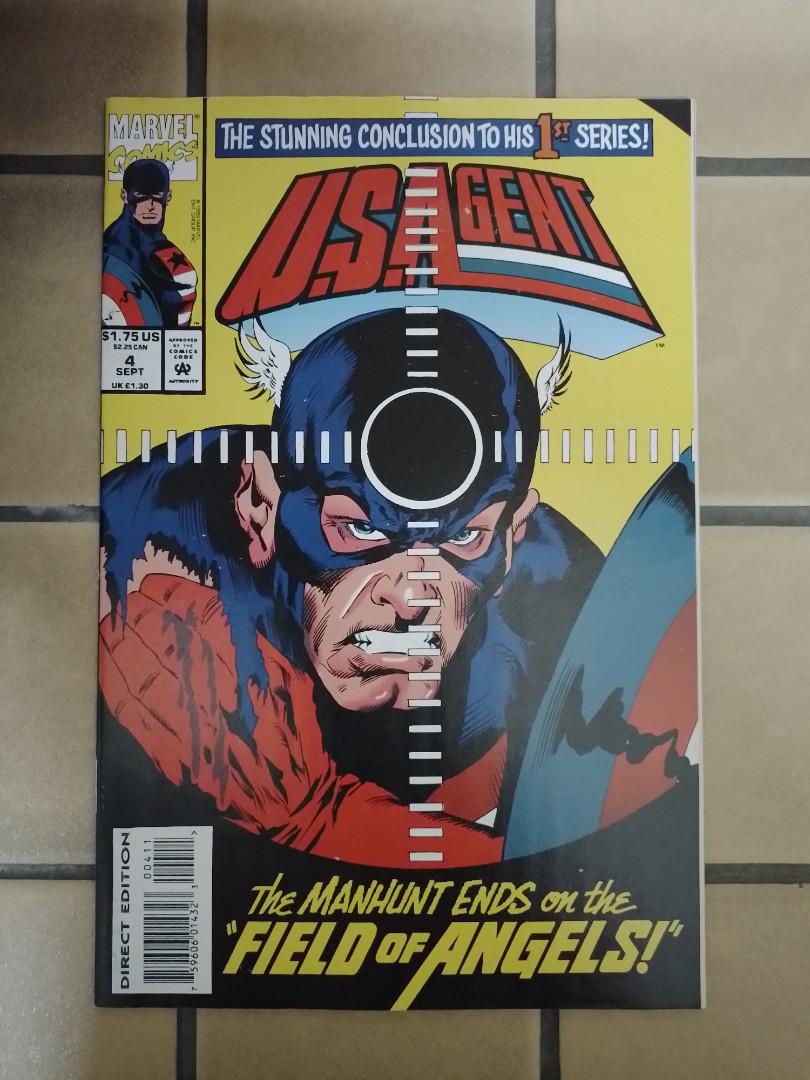 USAgent #4 ( M.C.Wyman - Cover Art ) Marvel Comics, Hobbies & Toys ...