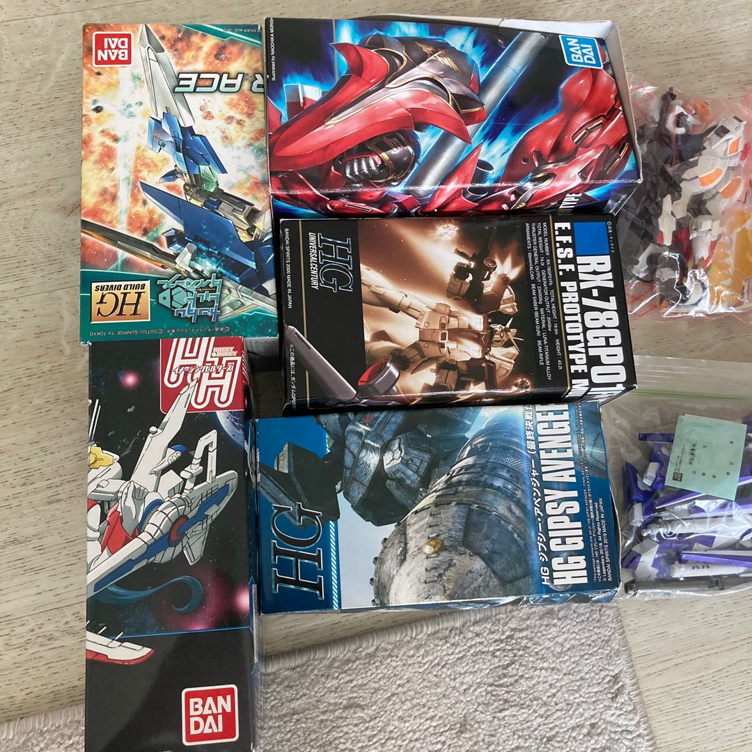 Various Bandai Kit, Hobbies & Toys, Toys & Games on Carousell