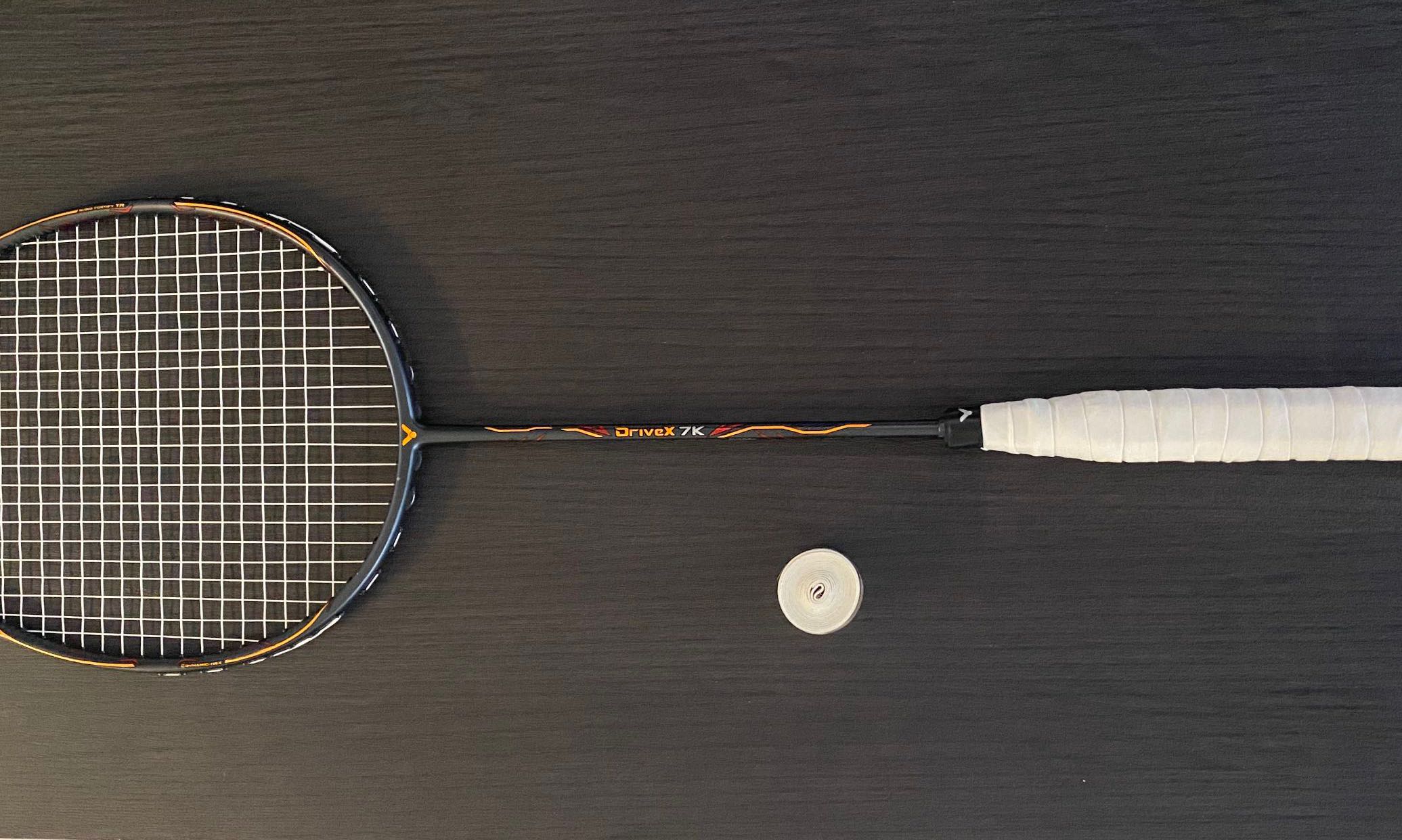 VICTOR DRIVE X 7K BADMINTON RACKET - BLACK, Sports Equipment, Sports ...