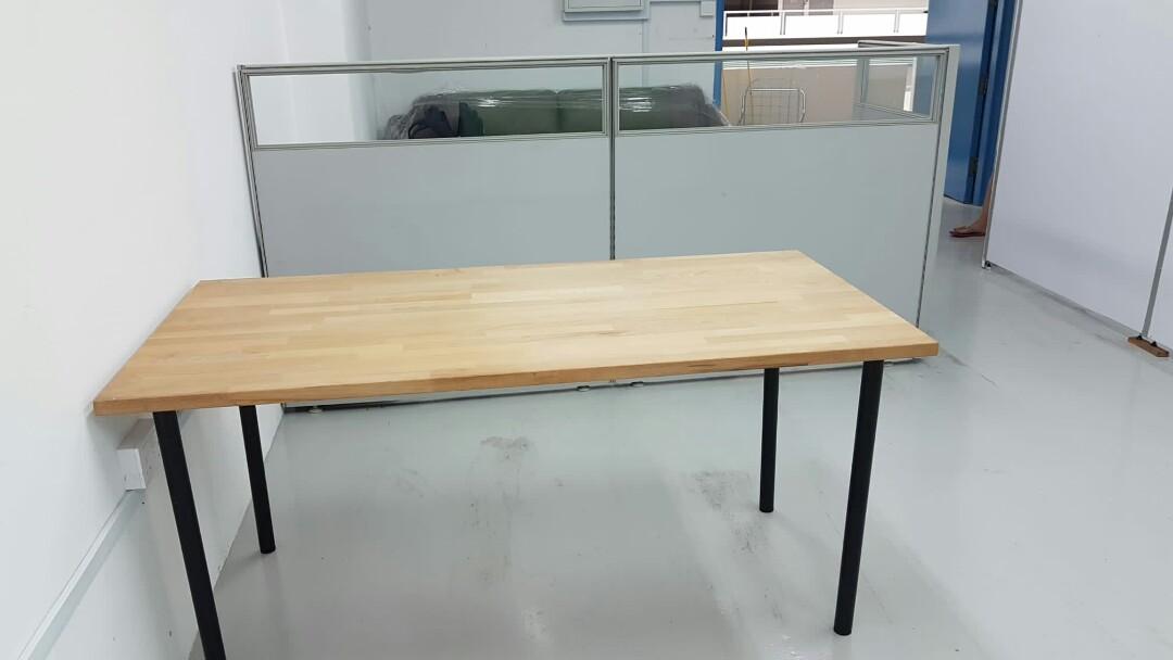 wide tables 155cm x 75cm for study/office/meeting / products display ...