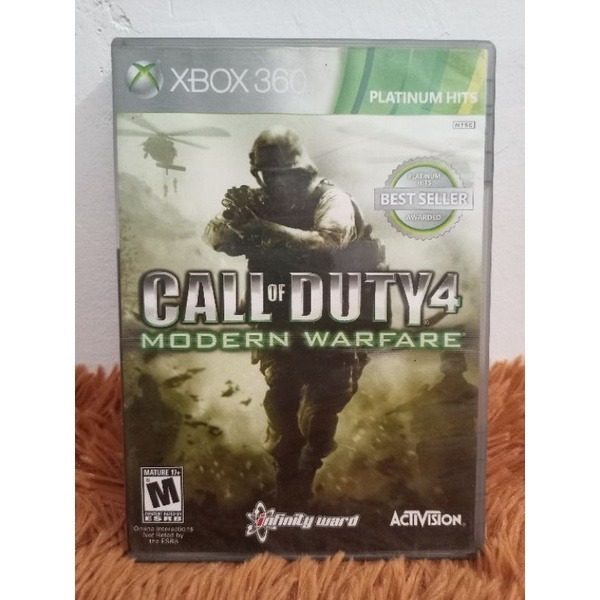 XBOX 360 Call of Duty Modern Warfare 4 NTSC, Video Gaming, Video Games ...