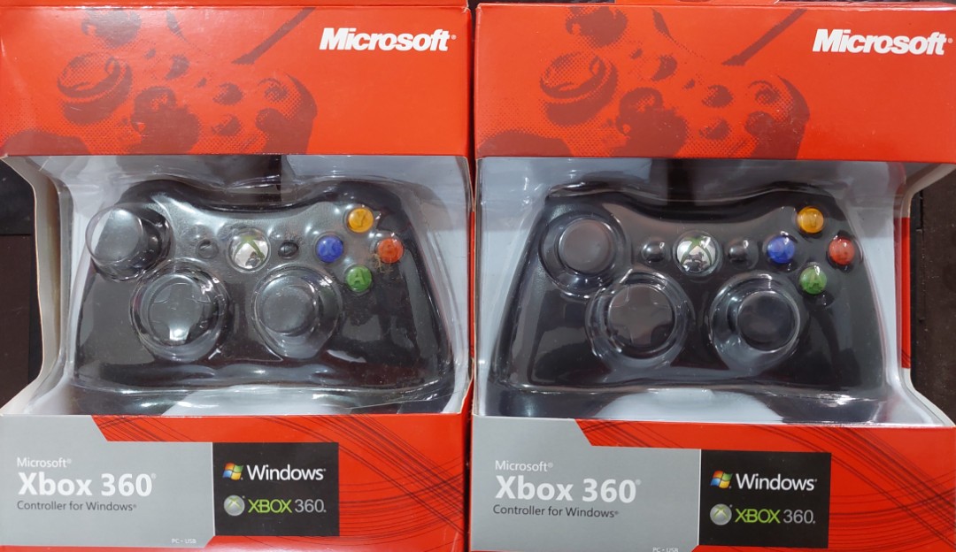 Xbox 360 Controller (2-unit bundle), Video Gaming, Video Game Consoles ...