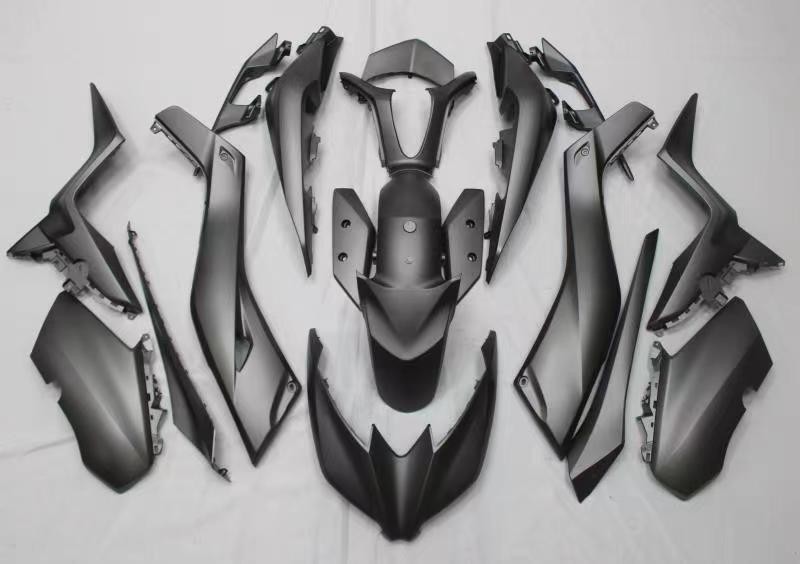 Xmax fairing cover set coverset full black X-Max 250 300 Yamaha ...