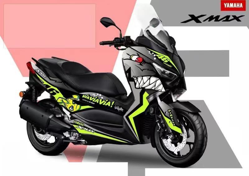 XMAX fairing cover set coverset Xmax 300 250 Yamaha, Motorcycles ...