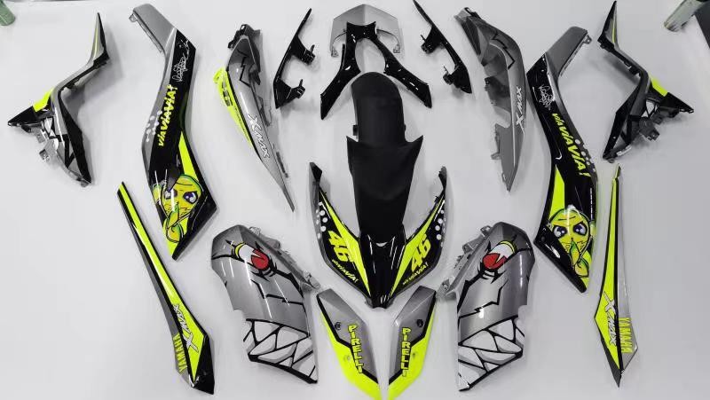 XMAX fairing cover set coverset Xmax 300 250 Yamaha, Motorcycles ...