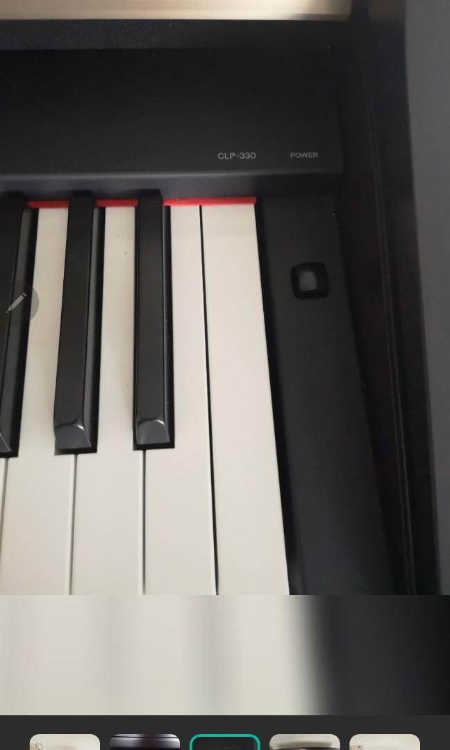 Yamaha Clavinova Piano CLP-330, Hobbies & Toys, Music & Media, Musical Instruments on Carousell