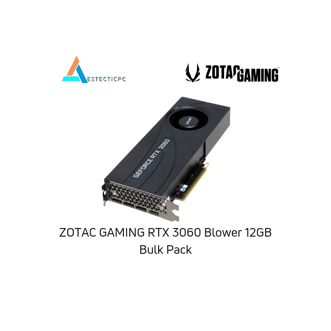 [OOS] ZOTAC GAMING RTX 3060 BLOWER 12GB - Bulk Pack, Computers & Tech ...