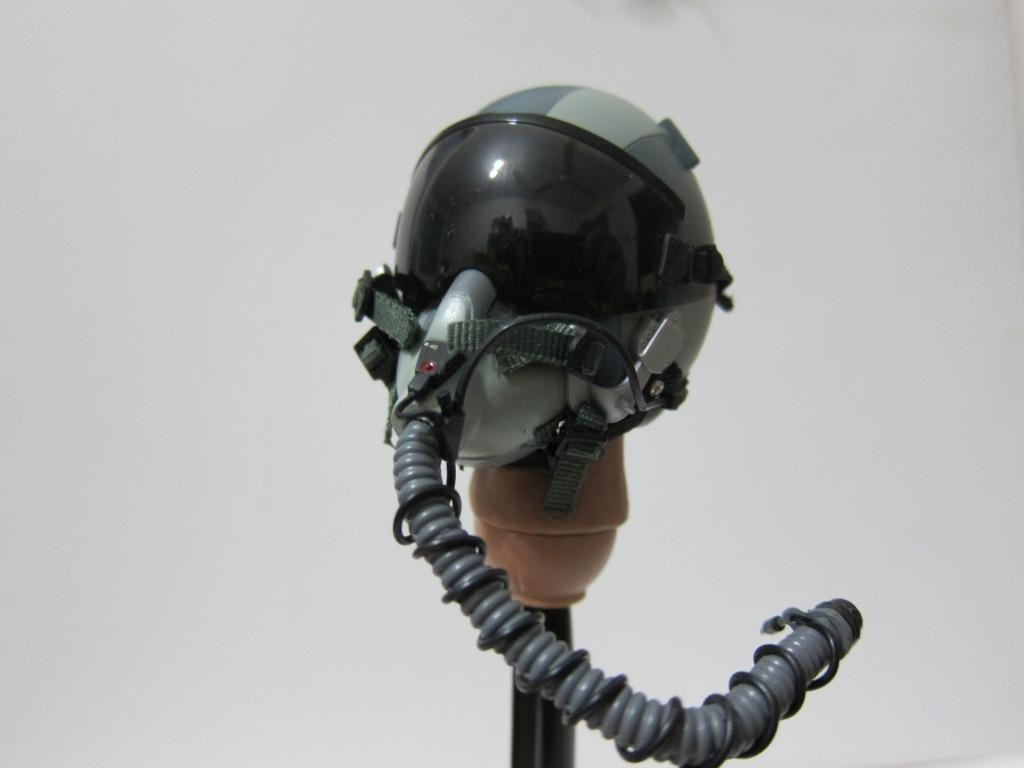 1/6 Dragon Aviator Pilot Helmet Aircraft Airplane 12'' Damtoys Hot Toys ...