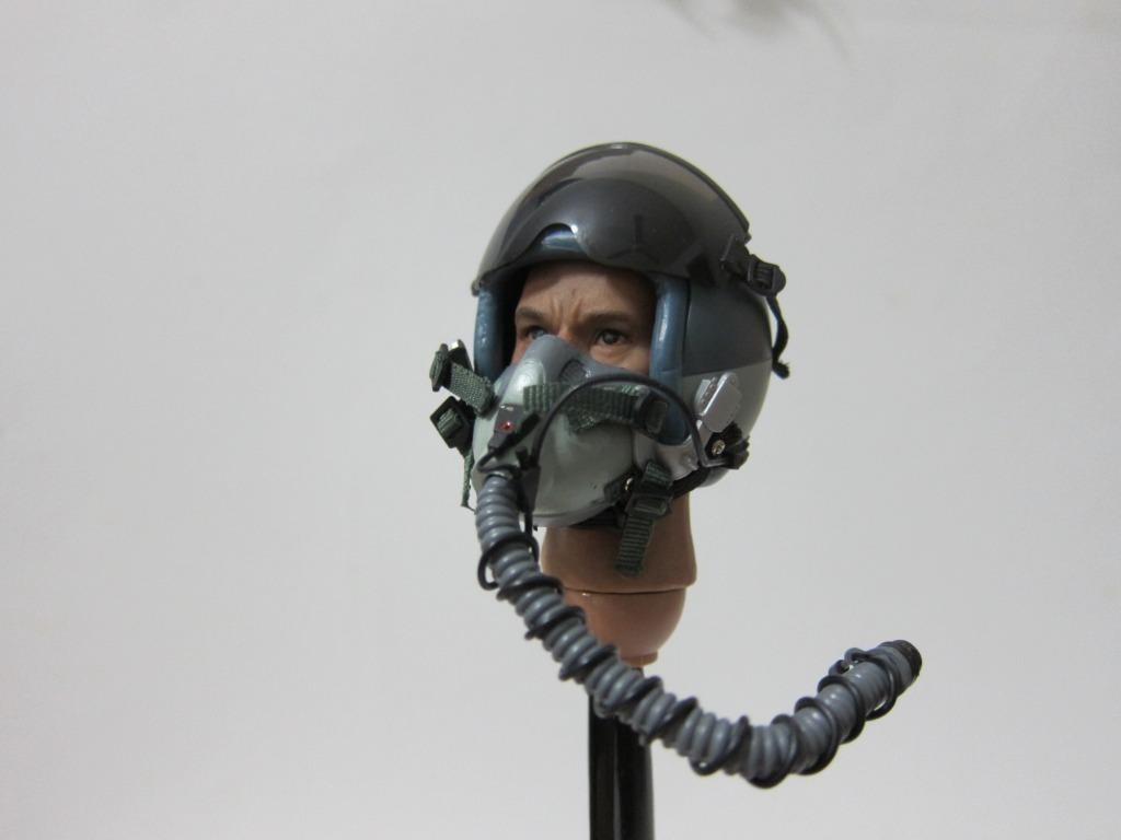 1/6 Dragon Aviator Pilot Helmet Aircraft Airplane 12'' Damtoys Hot Toys ...