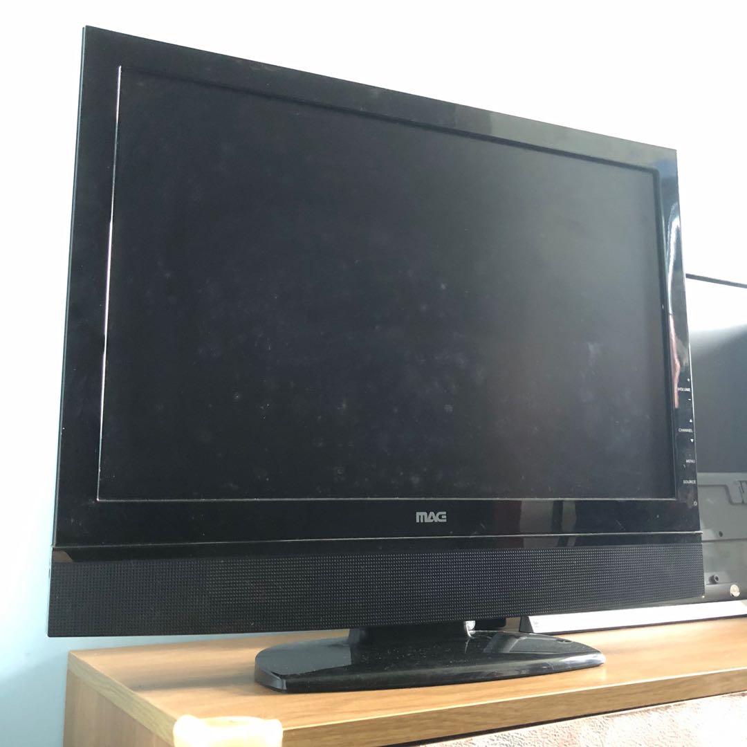 電視機 21吋 有遙控 MAG 21" LCD TV Television JF229 remote, 家庭電器, 電視 & 其他娛樂, 電視 ...