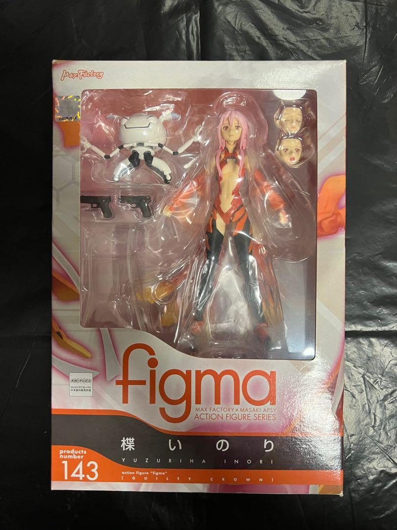 全新 未開 FIGMA 143 罪惡王冠 楪祈 GUILTY CROWN YUZURIHA INORI, 興趣及遊戲, 玩具 & 遊戲類 ...