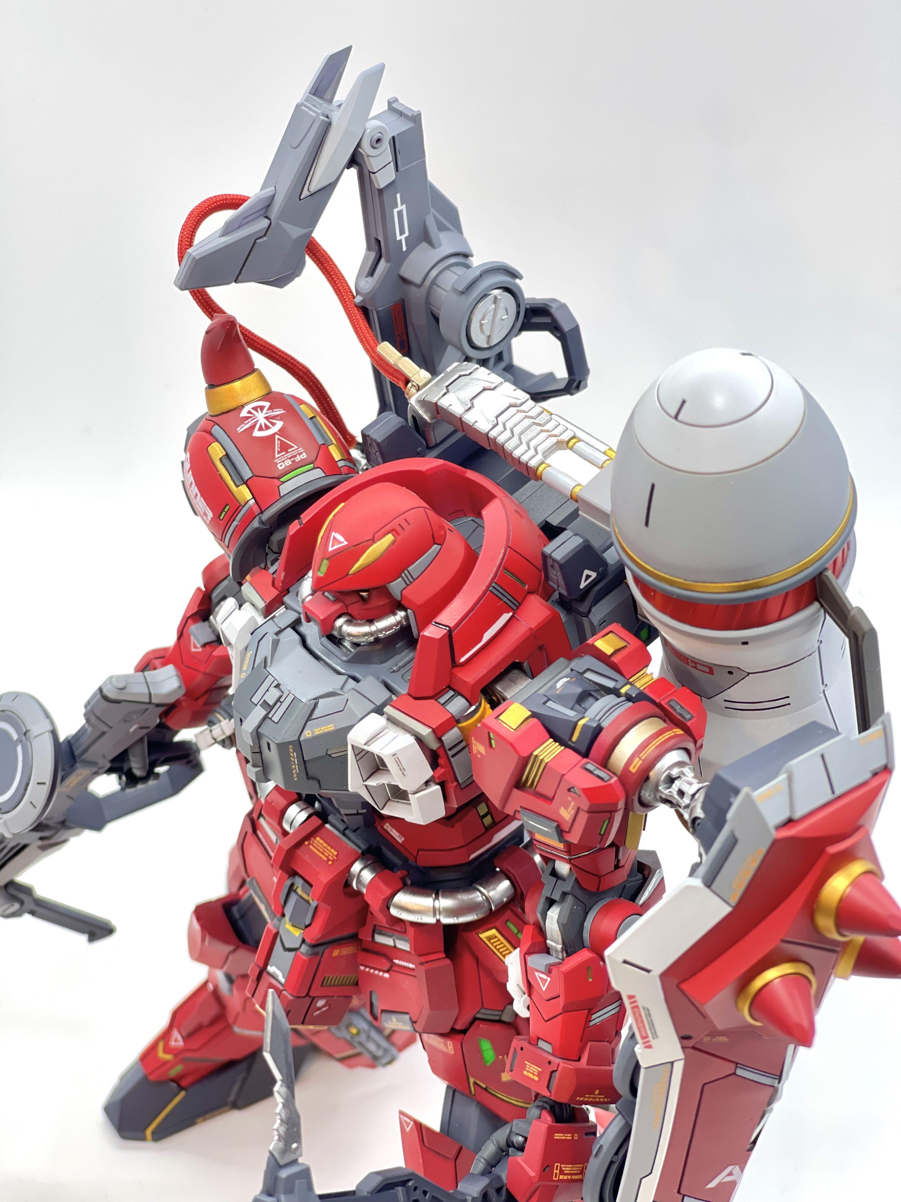高達全上色完成品 以太精微 gk 1/100 mg 露娜渣古勇士 zaku warrior Bandai, 興趣及遊戲, 玩具 & 遊戲類 - Carousell