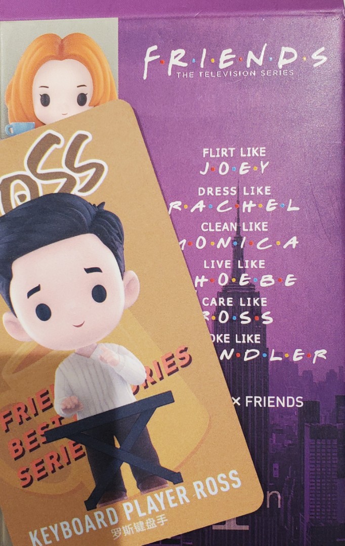 賣／換 Pop Mart x Friends Keyboard Player Ross 全新 未拆袋, 興趣及遊戲, 玩具 & 遊戲類 ...