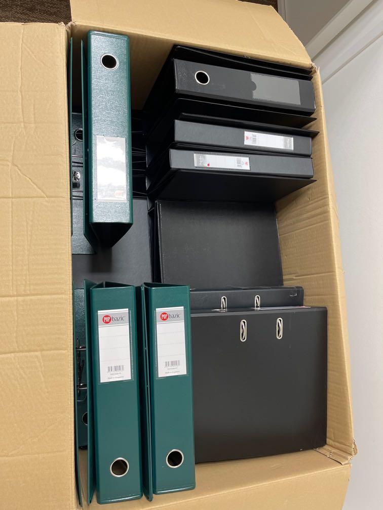 A4 Hardcover 2ring files, file stand, Hobbies & Toys, Stationery ...