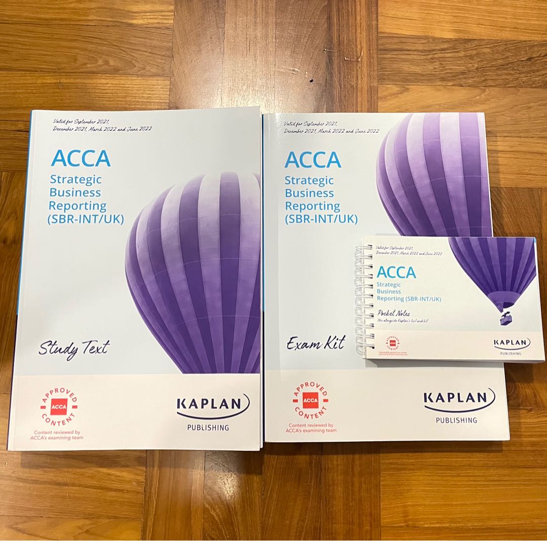 ACCA SBR Study Text, Exam Kits & Pocket Notes, Hobbies & Toys, Books ...