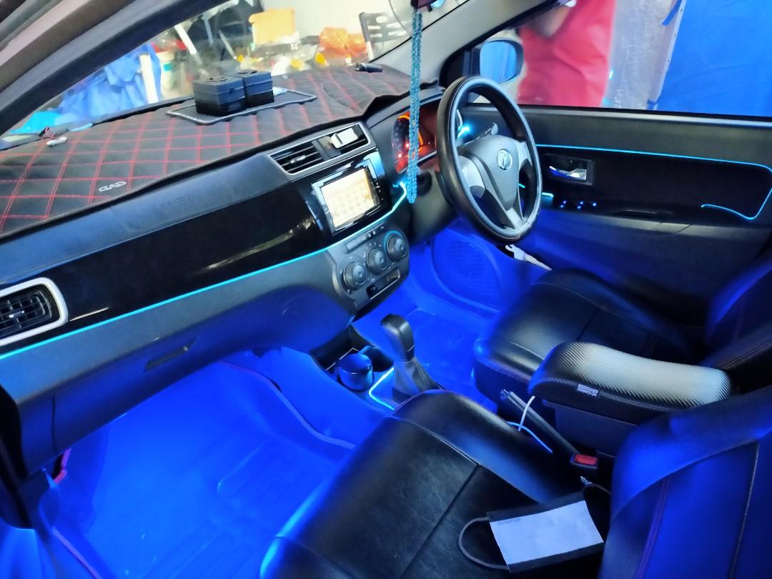 Ambient lighting for Bezza, Auto Accessories on Carousell