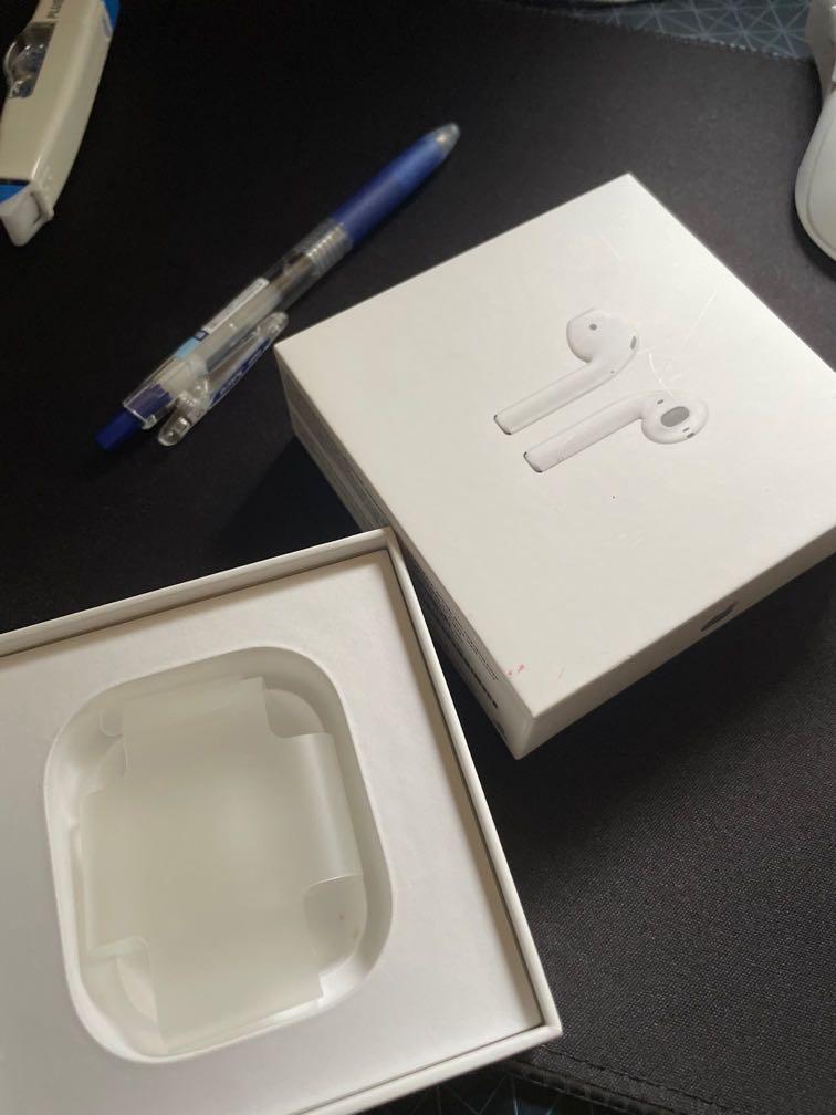 apple airpods box, Audio, Earphones on Carousell