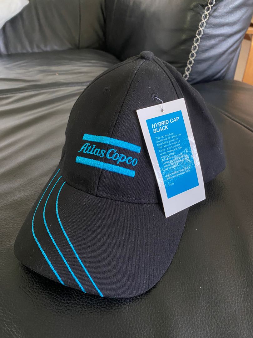 Atlas Copco Hybrid Black Cap, Men's Fashion, Watches & Accessories ...