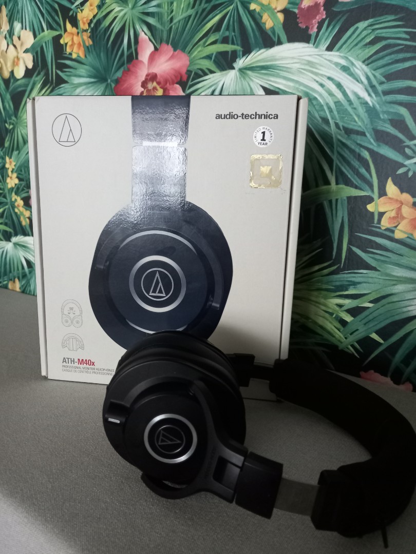 Audio-Technica ATH-M40X, Audio, Headphones & Headsets on Carousell