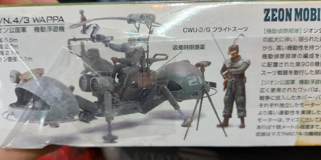 BANDAI 罕有 1:35 GUNDAM ZEON MOBILE SCOUNT SET 高達系列 機動偵察機 TOYS SERIES ...
