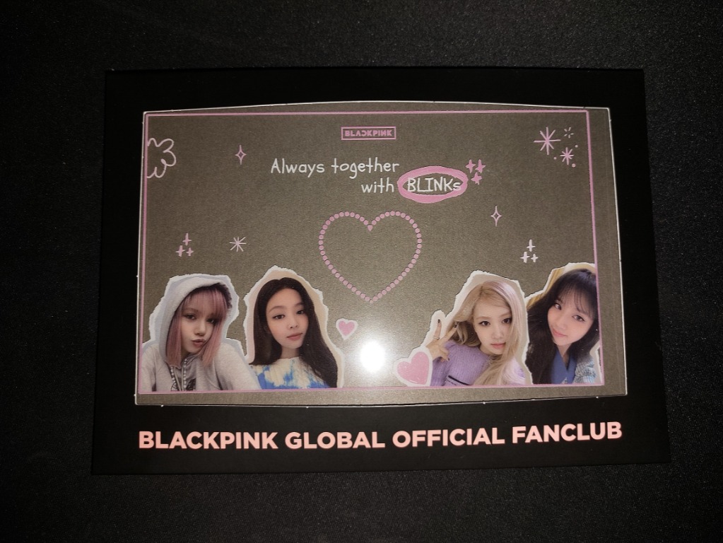 BLACKPINK BLINK Early Bird Membership Special Gift, Hobbies & Toys ...