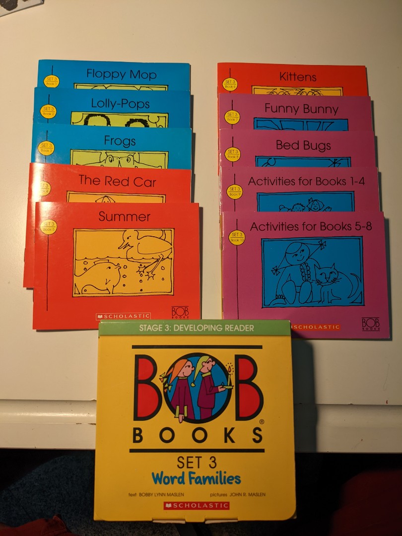 Bob books set 2 Advanced beginners, Hobbies & Toys, Books & Magazines ...