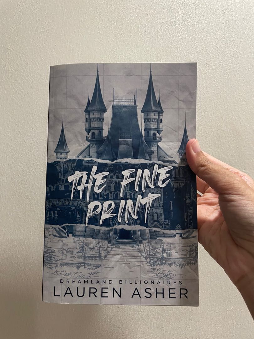 Booktok Book The Fine Print by Lauren Asher, Hobbies & Toys, Books ...