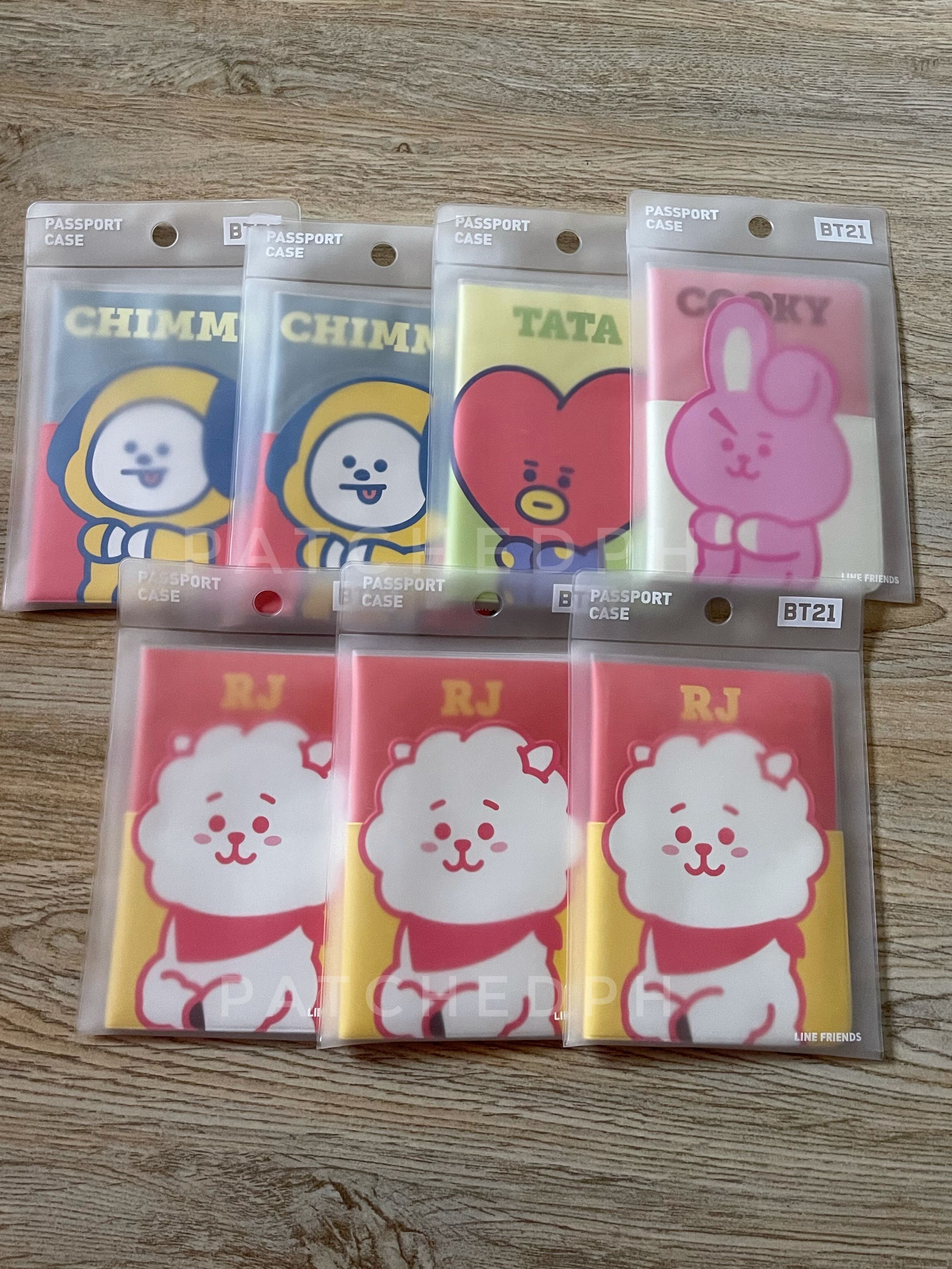 BT21 CLEAR PASSPORT CASE, Hobbies & Toys, Memorabilia & Collectibles, K ...