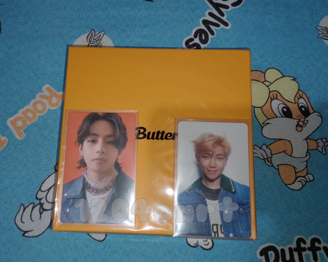Bts Butter Cd/Album Cream Ver. with Taehyung (V) and Namjoon (RM) love ...