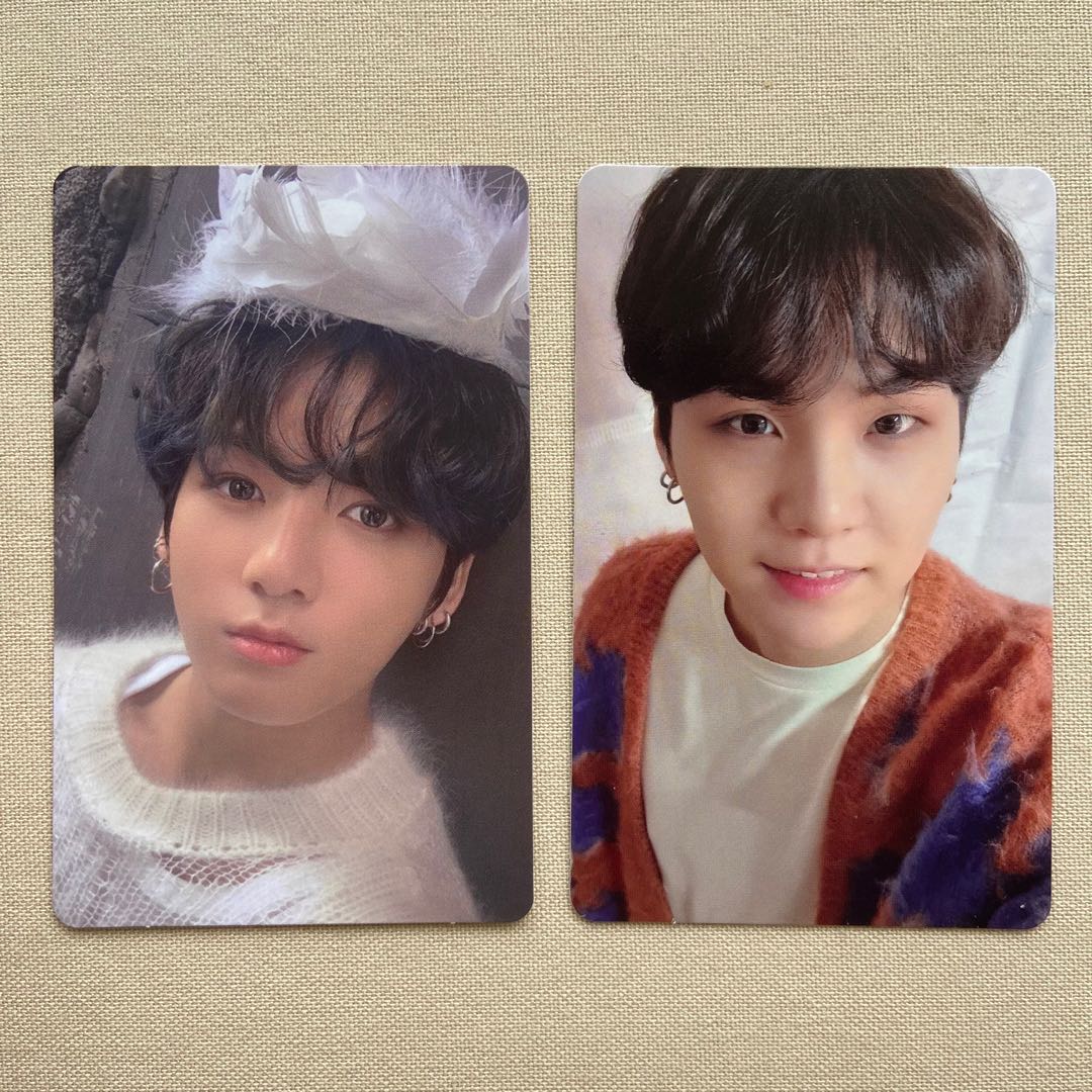 BTS Jungkook MOTS7 V1 + Yoongi BE Essential POB Set and Jungkook LY Her ...