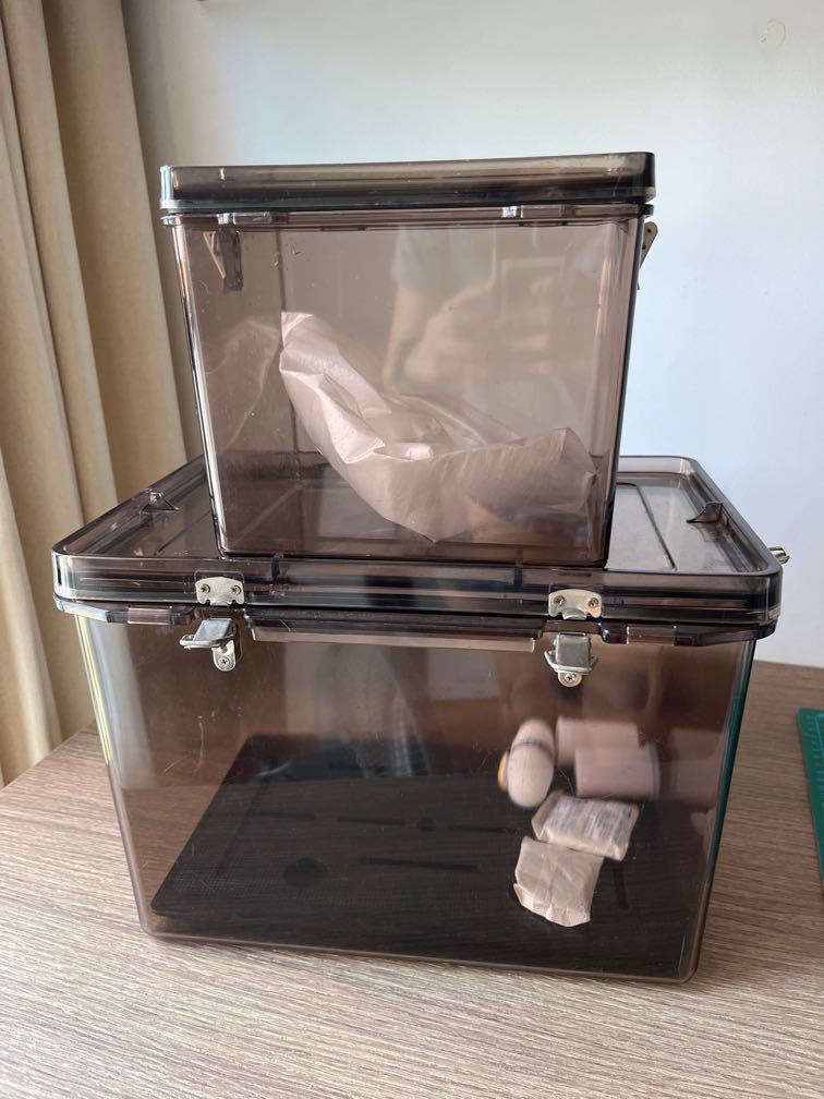 Camera dry box in 2 sizes, Photography, Photography Accessories, Dry ...